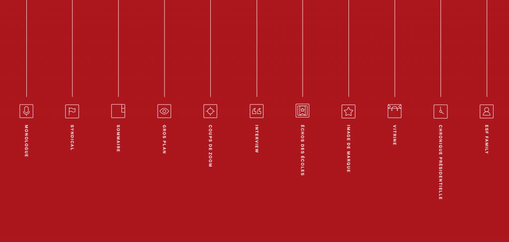 agence communication grenoble / magazine Traces esf